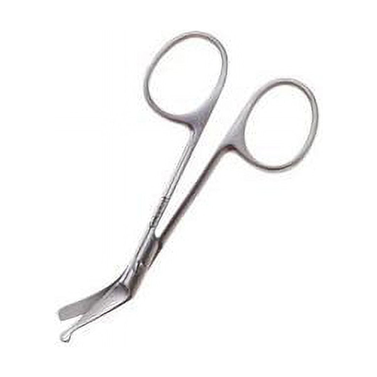 Coloplast Ostomy Scissors, Curved Tip, Stainless Steel, Silver, Part No ...