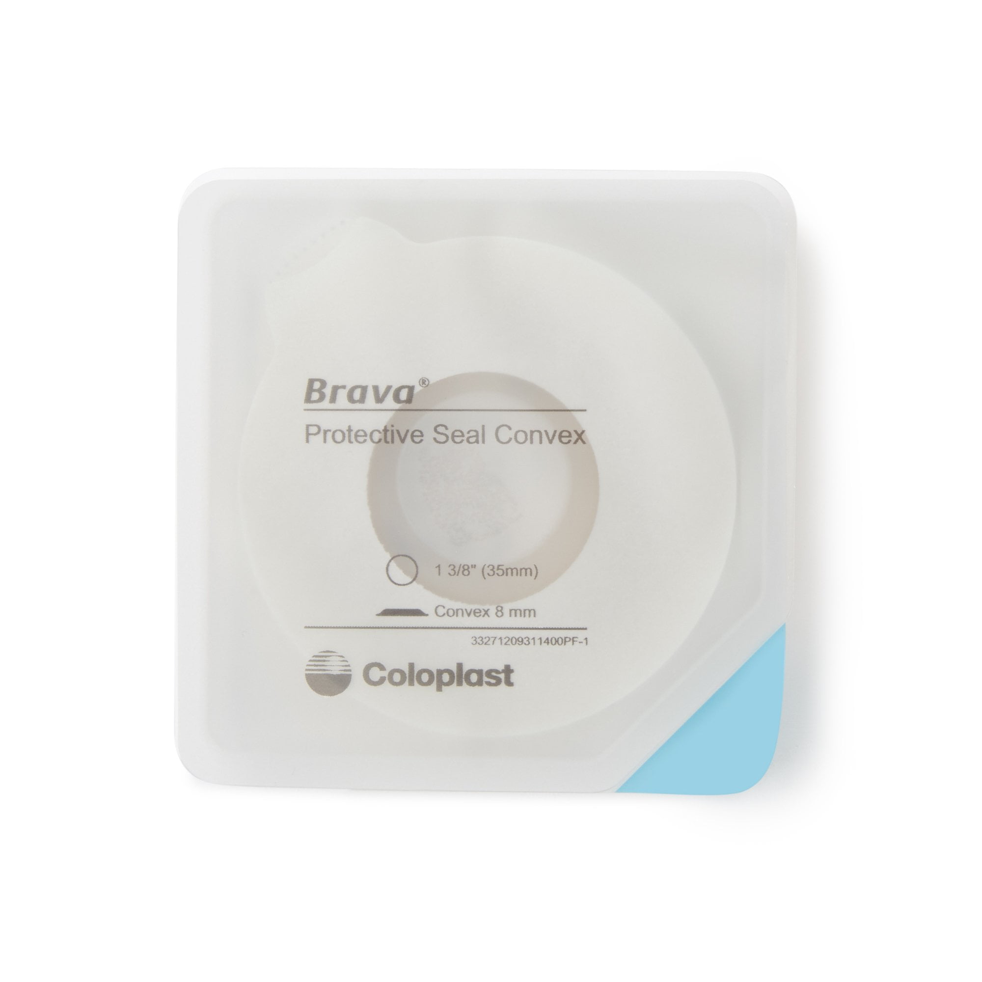 Ostomy Seal Brava® Convex, Starter Hole 1-3/8 Inch (35mm) - Walmart.com