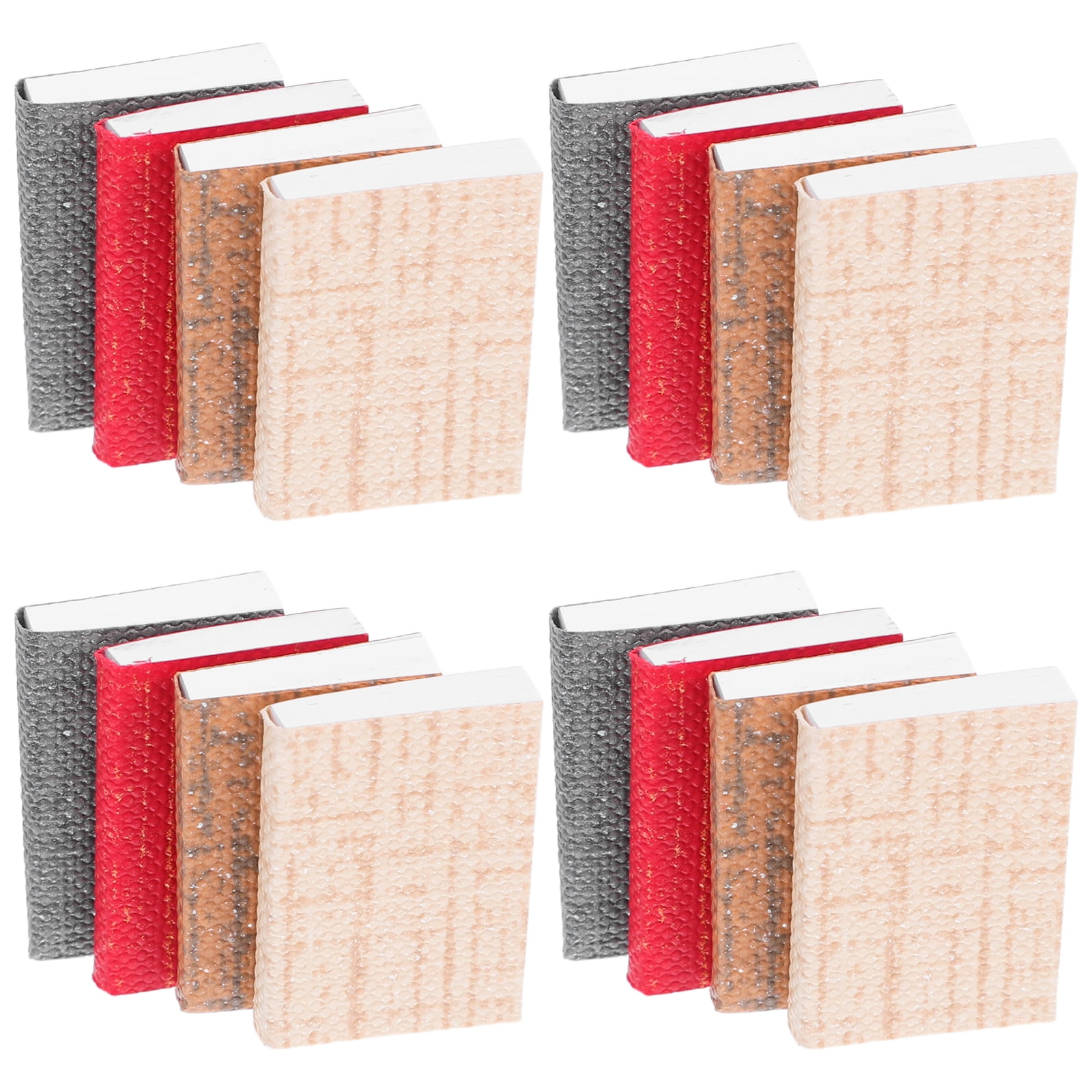 Ostracsh Dollhouses Miniature Books 1:12 Scale Tiny Blank Books Model ...