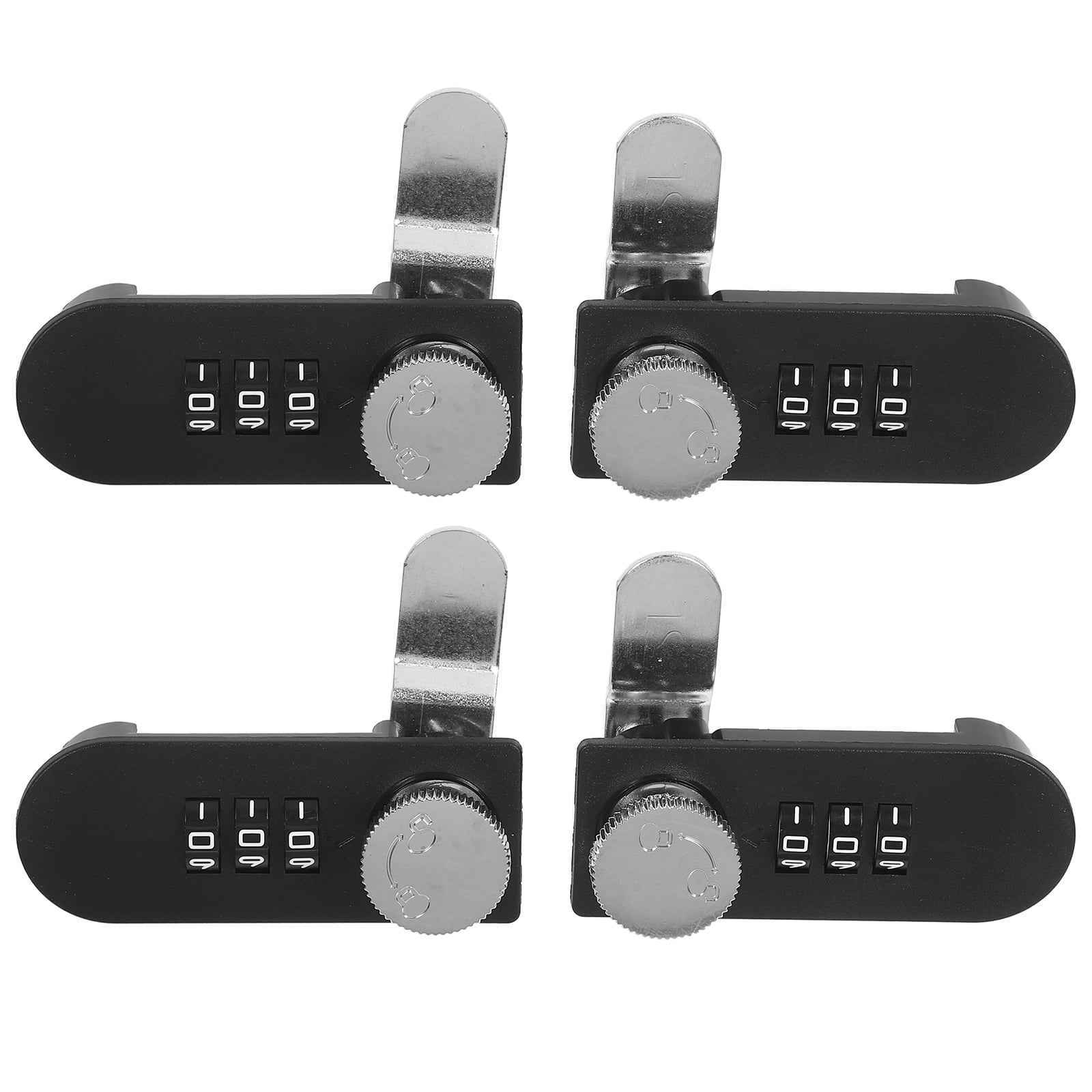 Raindrops 2Sets Anti-Theft Cabinet Door Password Lock Durable ...