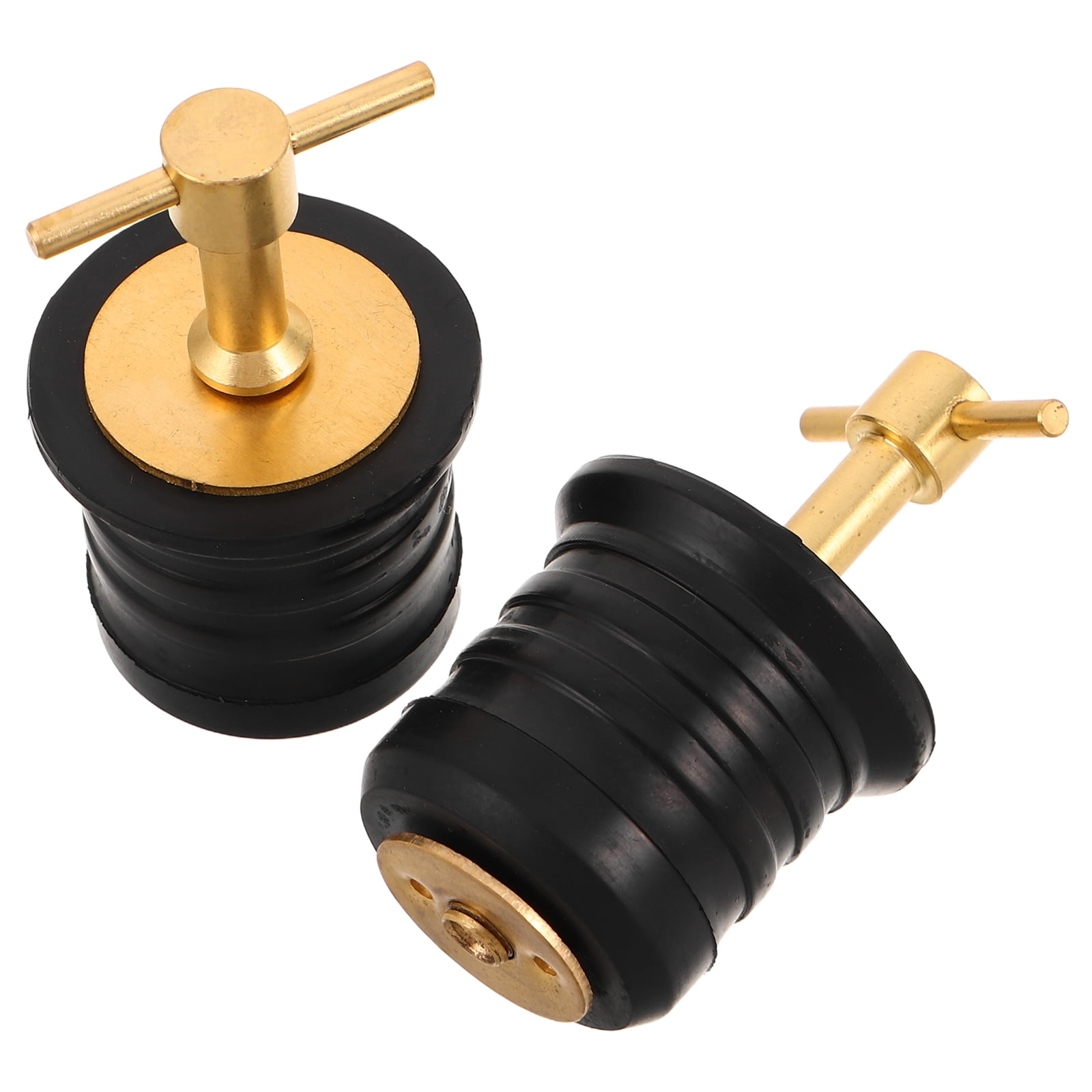 Raindrops 2Pcs Universal Marine Brass Boat Drain Plug for Kayak and ...