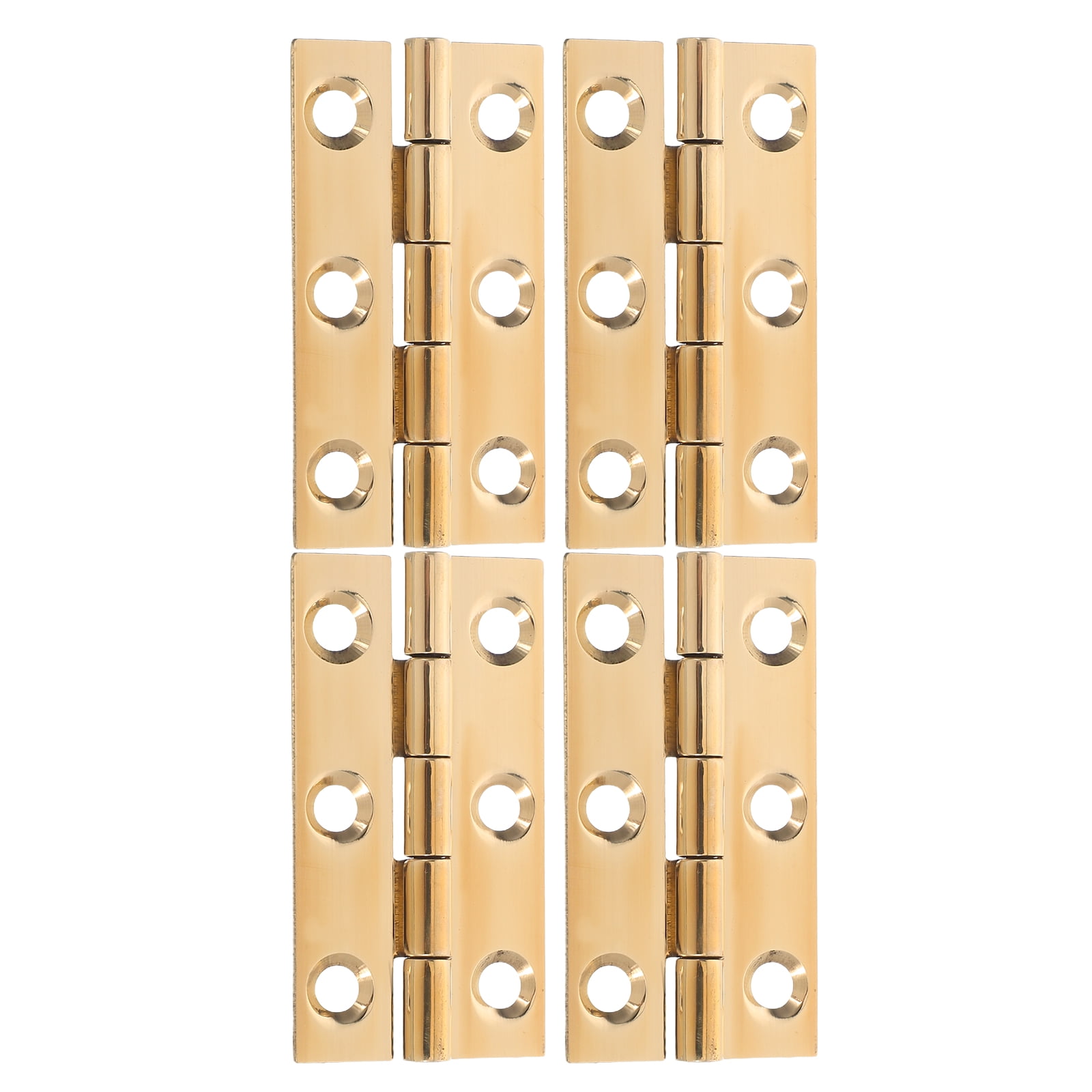 FOMIYES 4Pcs Compact Copper Door Hinges for Cabinets with Strong Load ...