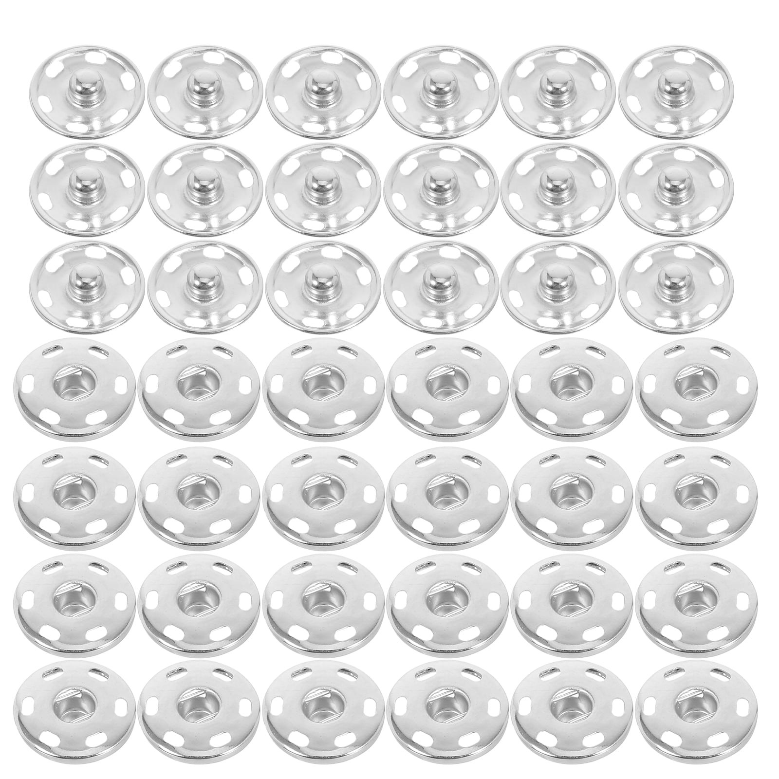 Raindrops Metal Invisible Button Fasteners for Craft - Elegant and ...