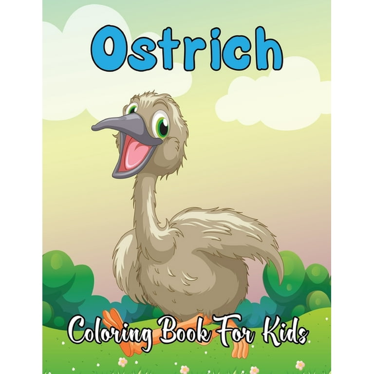 Ostrich Coloring Pages