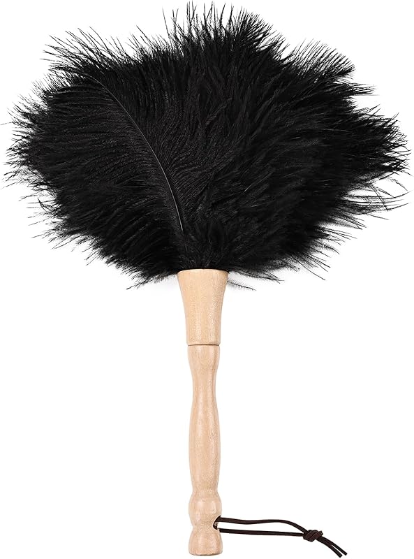 Ostrich Feather Duster 12 Inch Feather Duster Fluffy Natural Ostrich ...