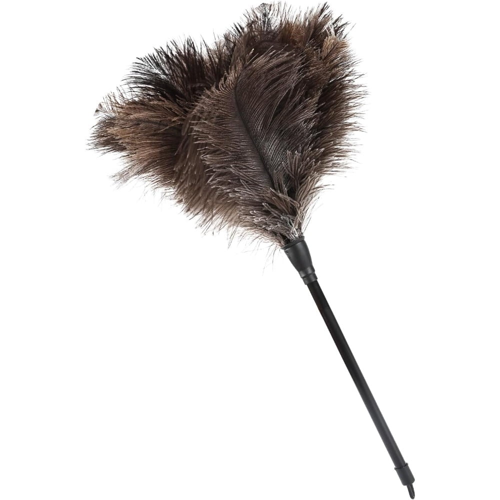 Ostrich Feather Duster 15 Inch Household Handheld Feather Dusters for ...