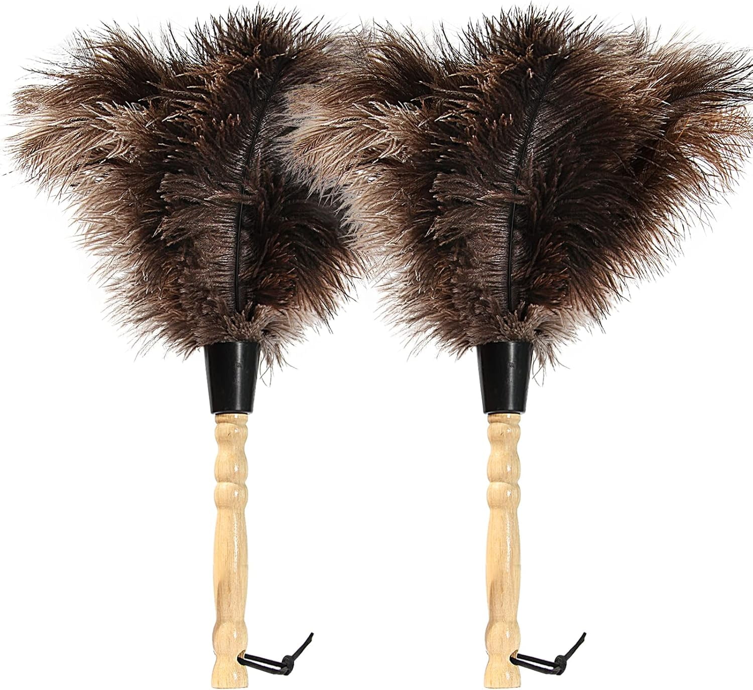 Ostrich Feather Duster Feather Duster Fluffy Natural Genuine Ostrich ...