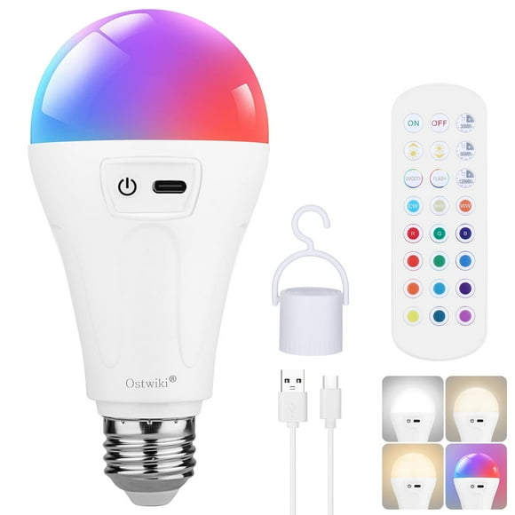 Color Changing Light Bulbs in Colored Light Bulbs - Walmart.com