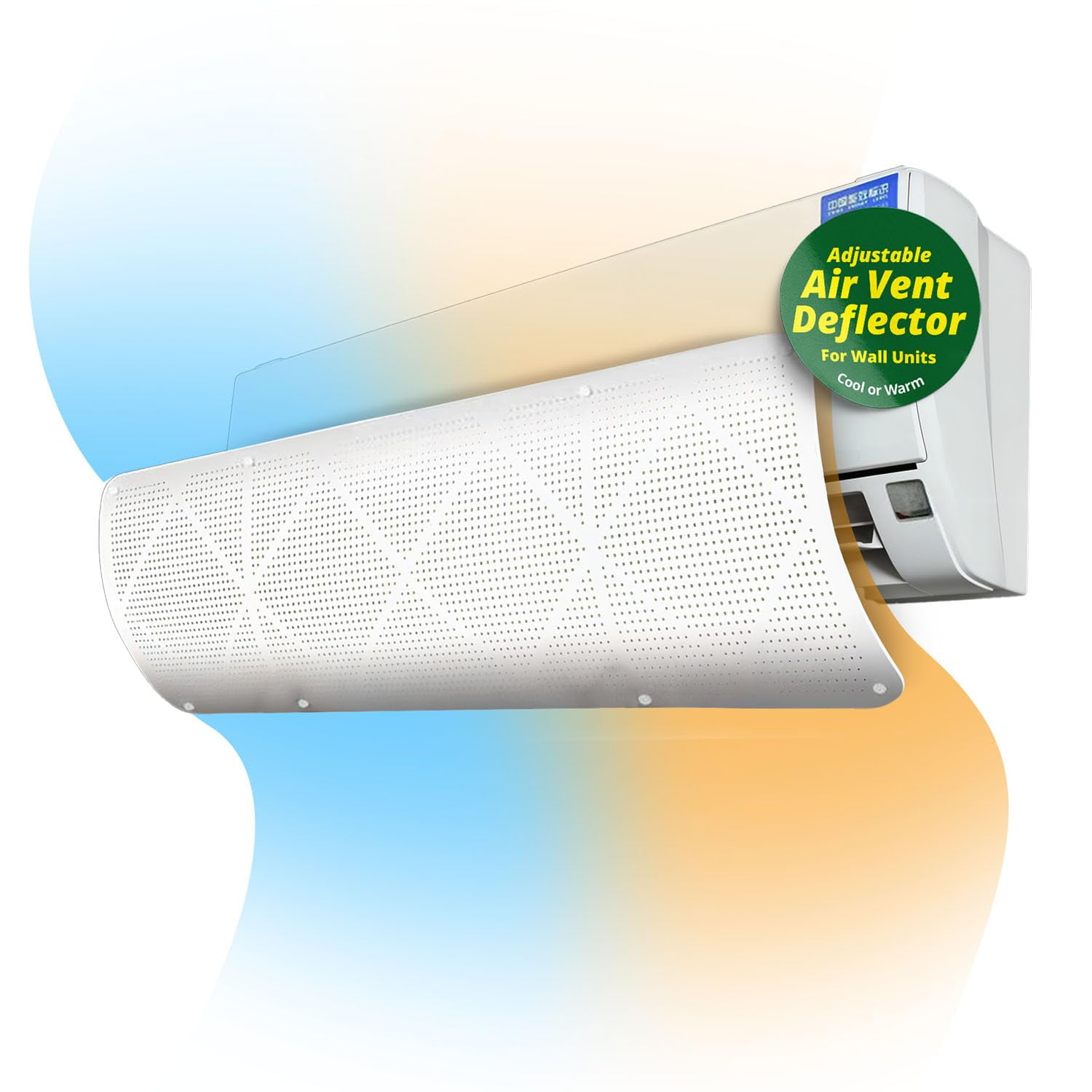 Osumex Air Conditioner Deflector Windshield 90x27cm - Adjustable AC ...