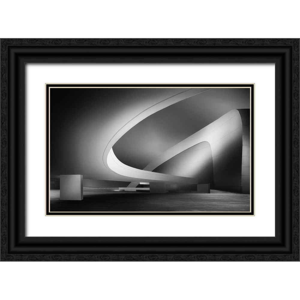 Osuna, Fran 24x16 Black Ornate Wood Framed with Double Matting Museum ...