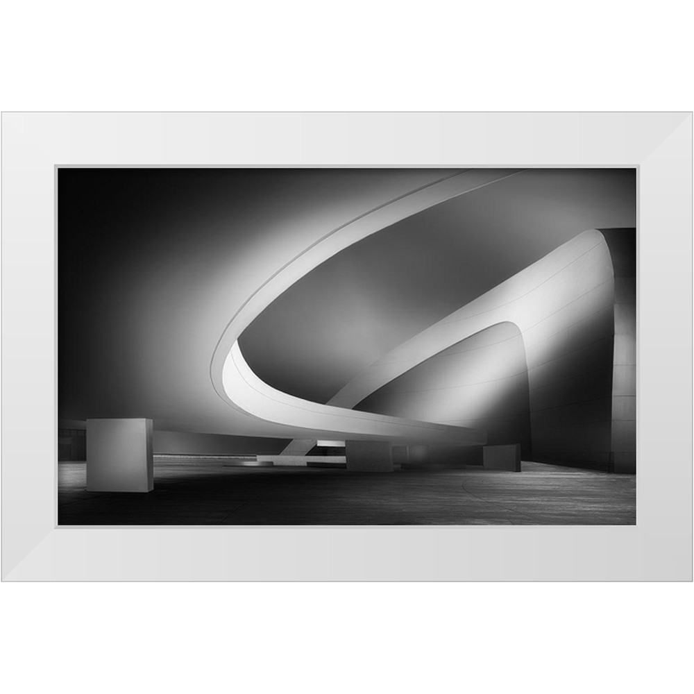 Osuna, Fran 24x16 White Modern Wood Framed Museum Art Print Titled ...