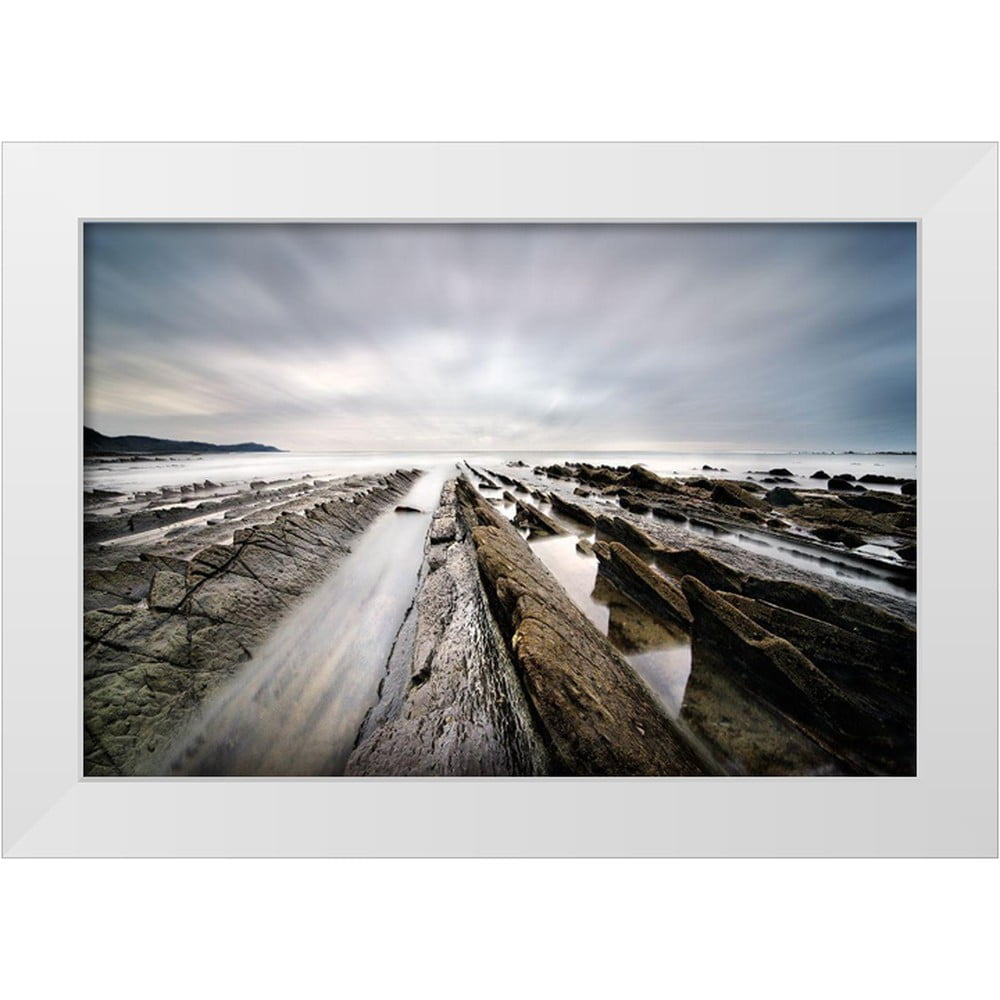 Osuna, Fran 32x23 White Modern Wood Framed Museum Art Print Titled - To ...