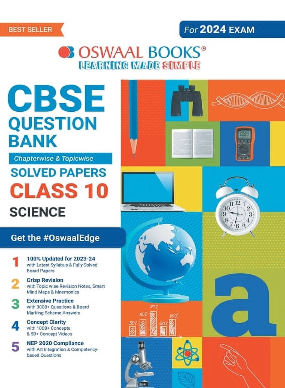 Oswaal CBSE Chapterwise & Topicwise Question Bank Class 10 Science Book ...
