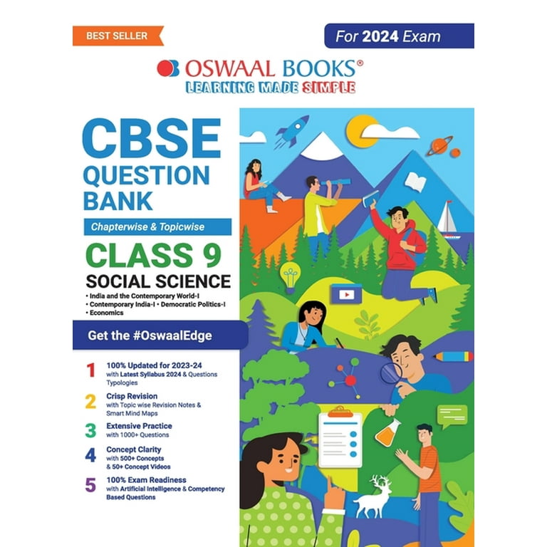 Oswaal CBSE Class Social Science Question Bank (2024 Exam), 48% OFF
