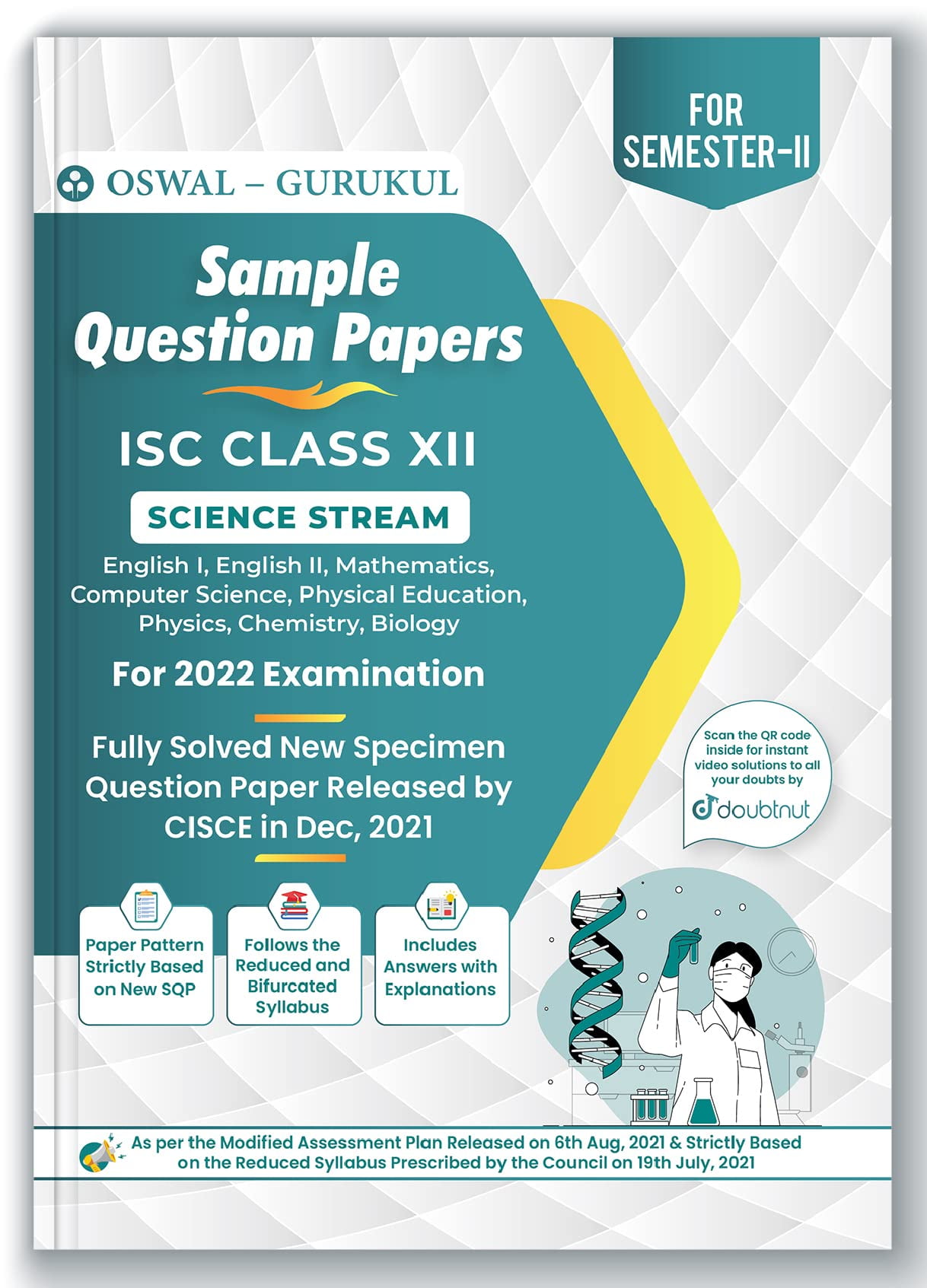 Oswal - Gurukul Sample Question Papers for ISC Science Stream Class 12 ... Oswal - Gurukul Sample Question Papers for ISC Science Stream Class 12 ...