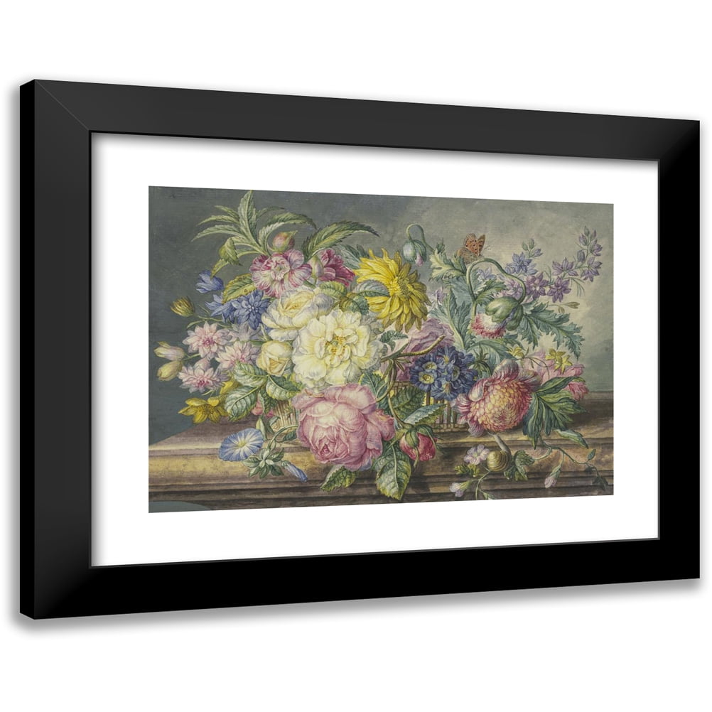 Oswald Wijnen 18x14 Black Modern Framed Museum Art Print Titled ...