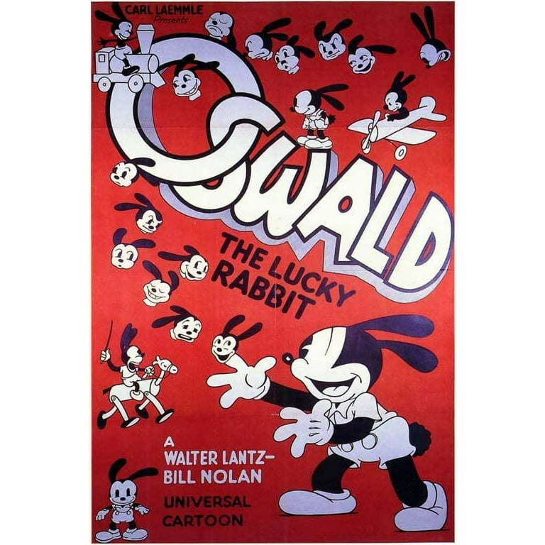 Oswald The Lucky Rabbit Poster