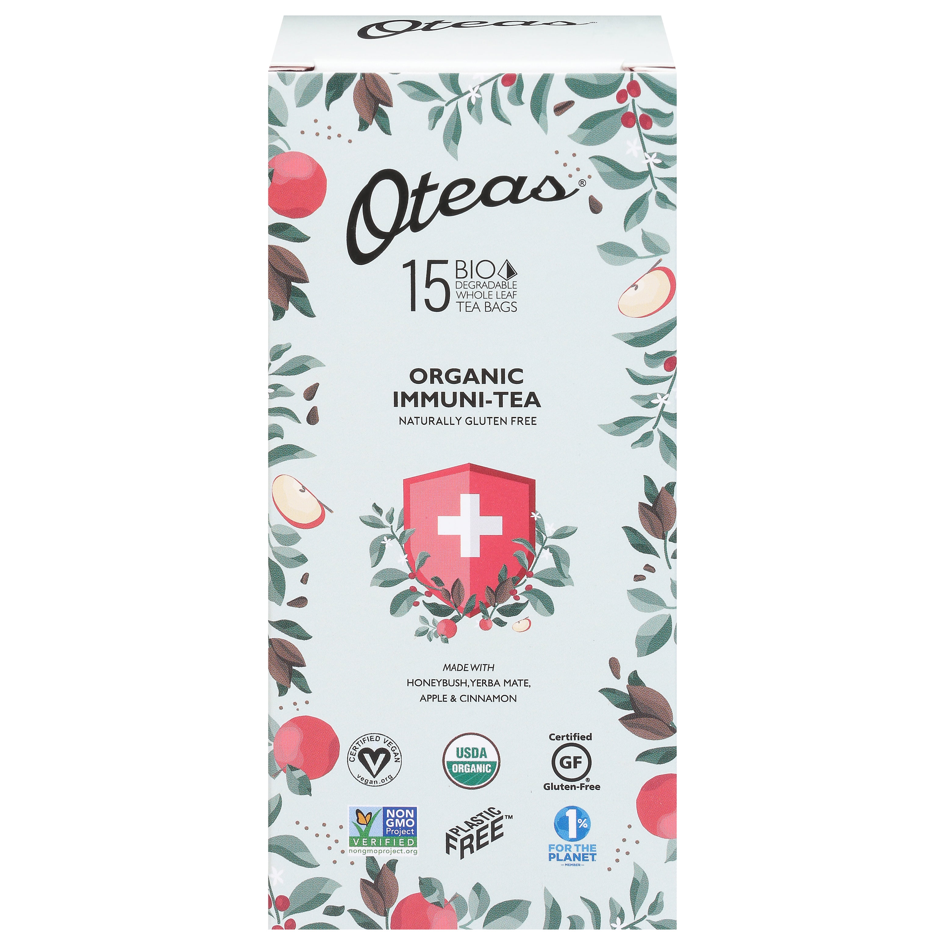 Oteas Organic Immuni-Tea 15 ct (Pack Of 6) - Walmart.com