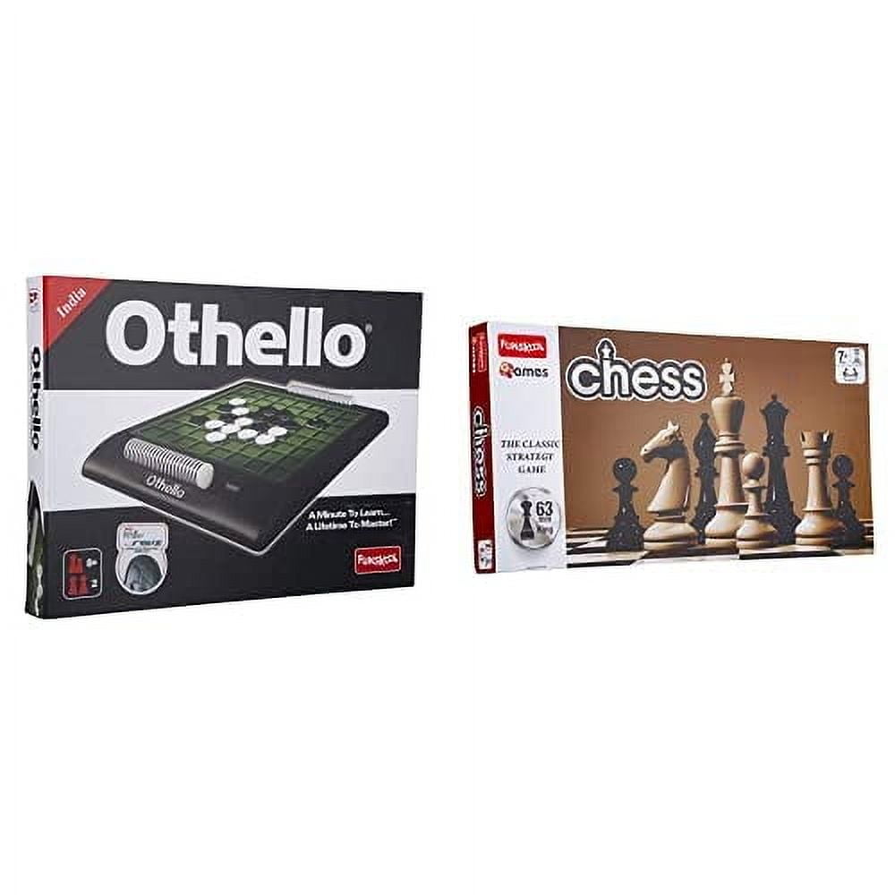 Othello & Games Chess Set, Black And White,8+ Years | One Of The World'S Oldest Games - Walmart.com