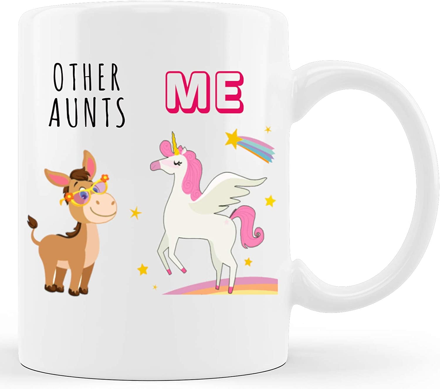 Other Aunts Me Aunticorn Funny Aunt Mothers Day Gift for Aunty Best ...