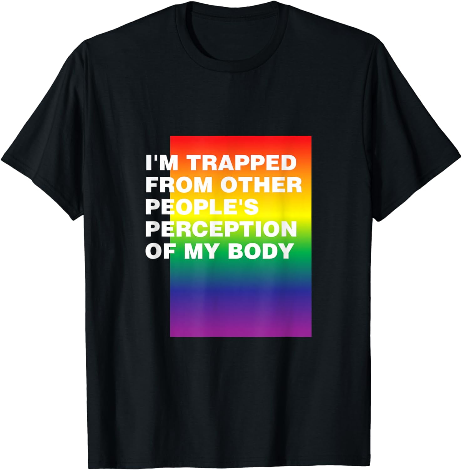 Other People's Perception of My Body LGBTQ Pride Month 2024 T-Shirt ...
