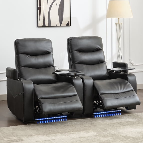 Othniel Power Recliner Chair - USB Port, Cup Holder - Walmart.com
