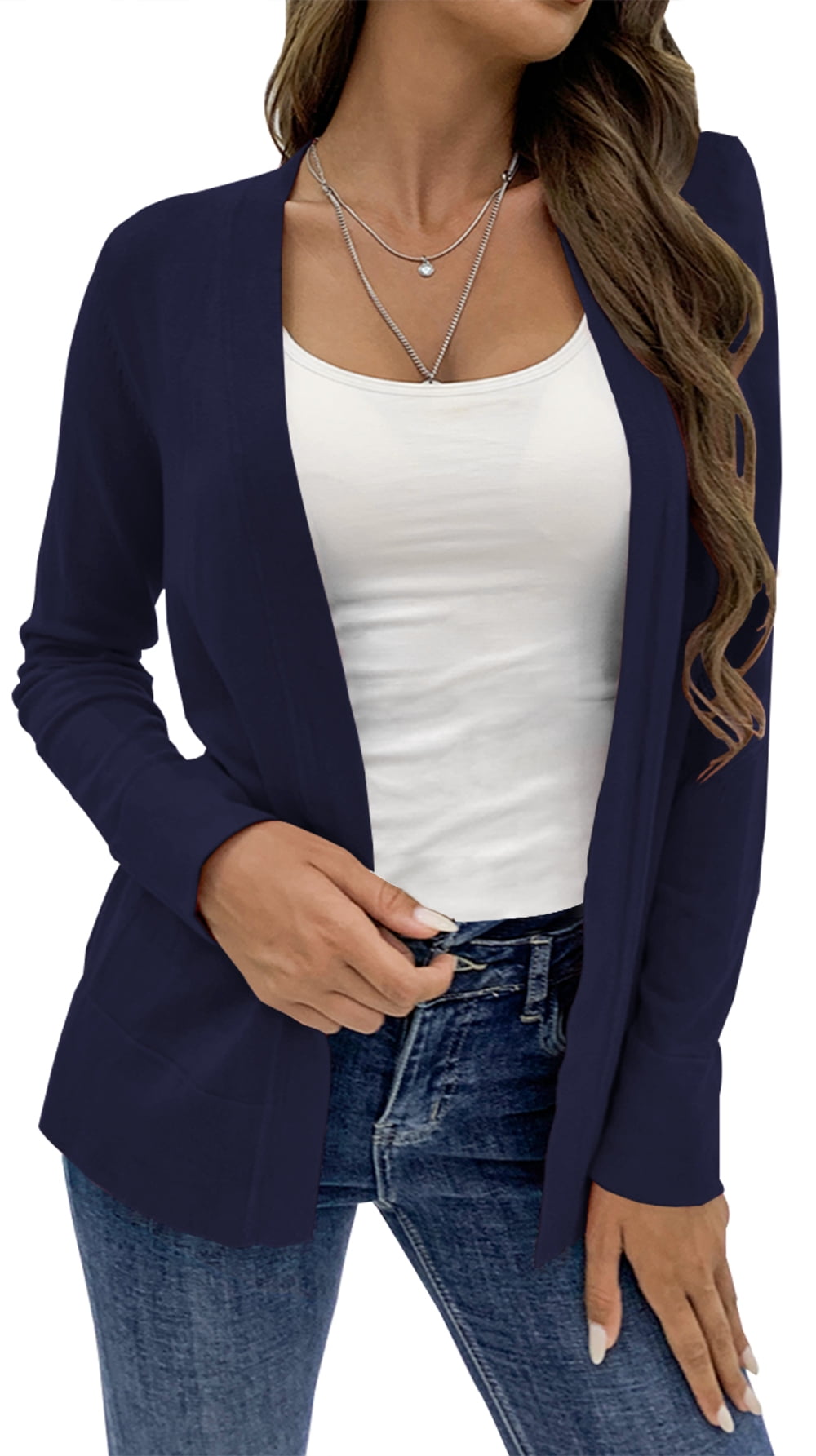 Othyroce Woman Sweater OpenFront Lightweight Female Cardigan S-2xl ...