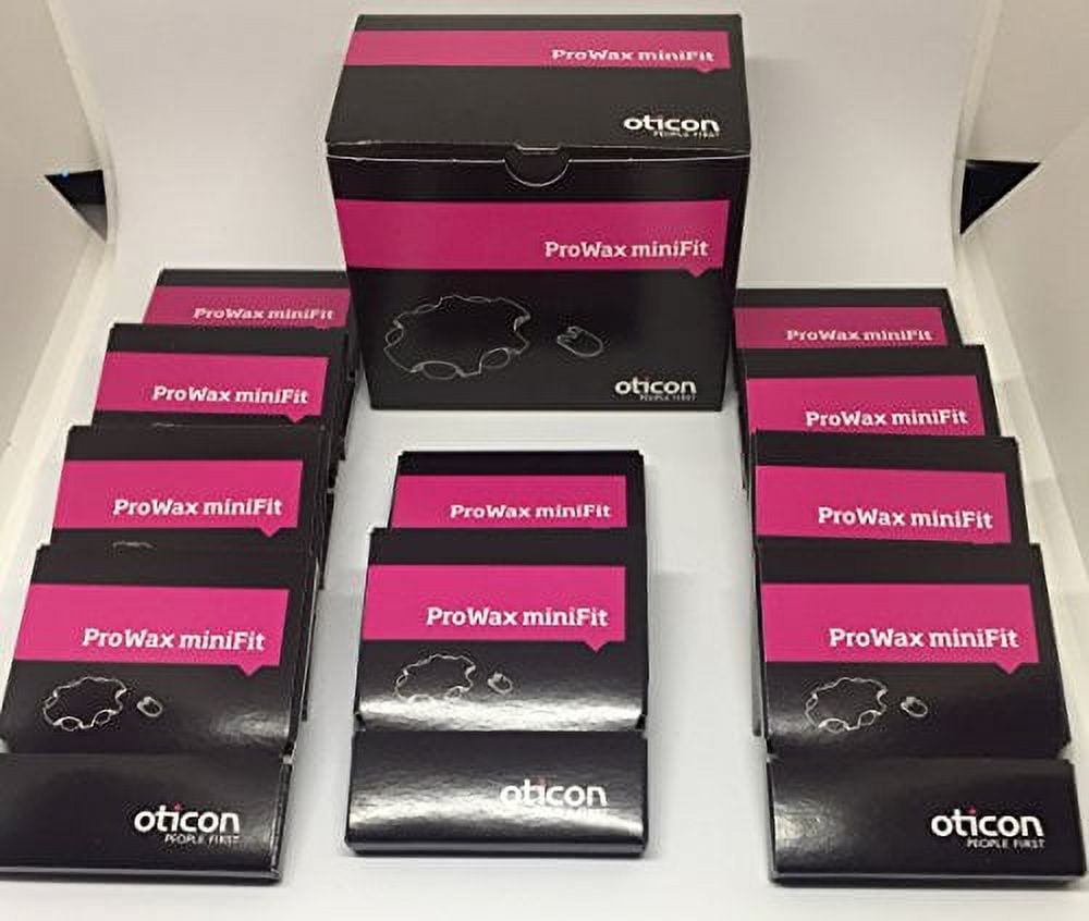 Oticon Prowax Minifit Wax Filters Replacements for Hearing Aids (10 ...