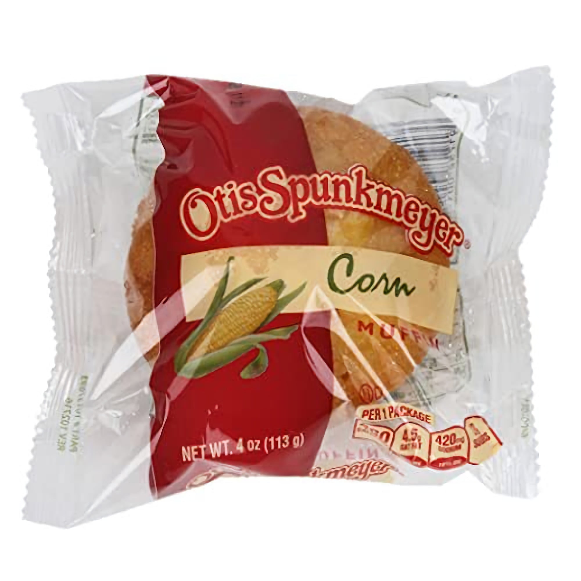 Otis Spunkmeyer Fresh Bakery Corn Muffins | Individually Wrapped | 4 ...