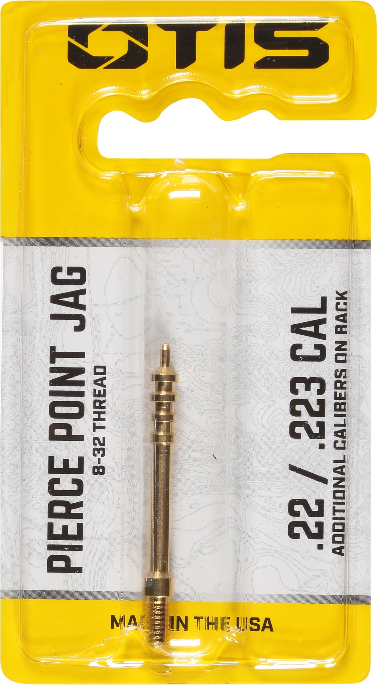 Otis Technology Pierce Point Jag, .22Cal, Brass - Walmart.com