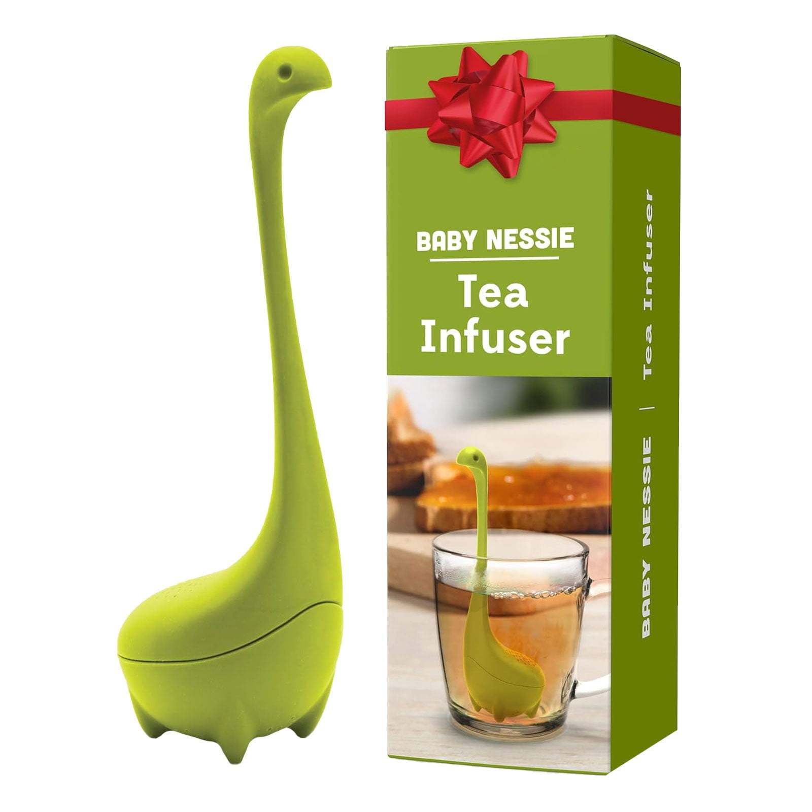 Ototo Tea Brewing Tool Sell Well! Loch Ness Monster Tea Infuser, 5.85In ...