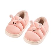 SumacLife Kid's Flopsy Plush Teddy Bear Cozy House Slippers - Fleece ...