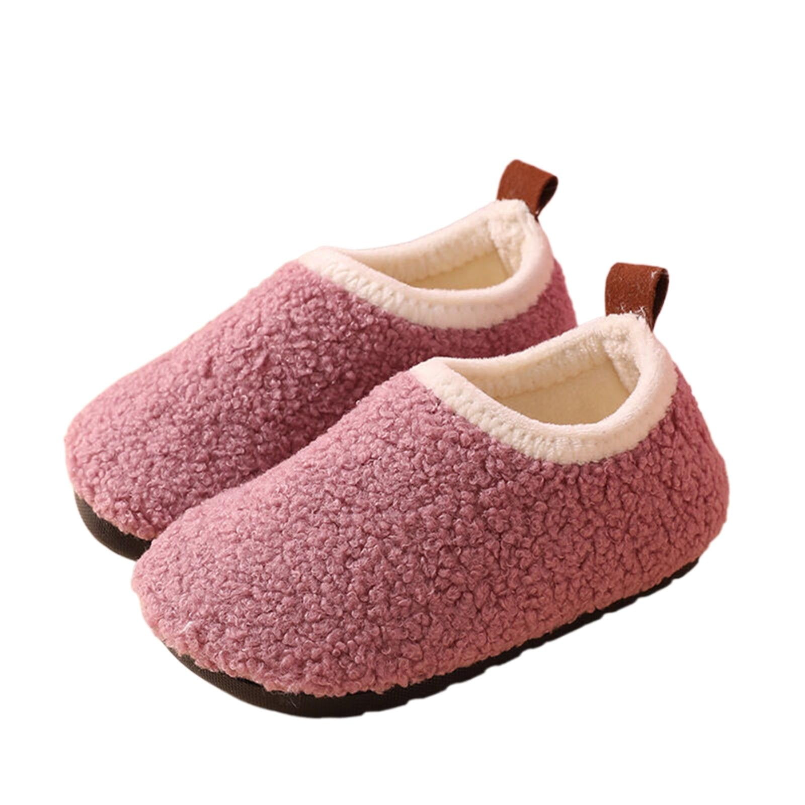 Otqutp Baby First Walking Sneakers Kids Boys Girls Slippers House ...