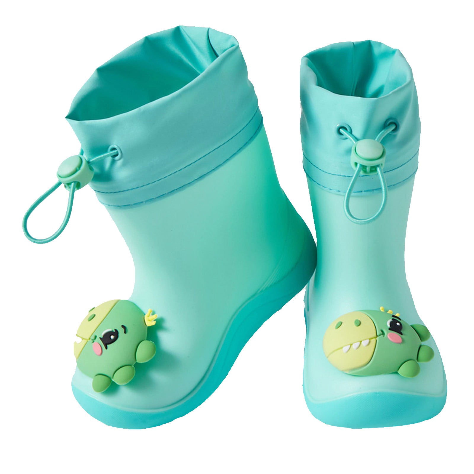 Otqutp Kids Rain Boots, Toddler Rainboots Waterproof Rubber Kids Rain ...