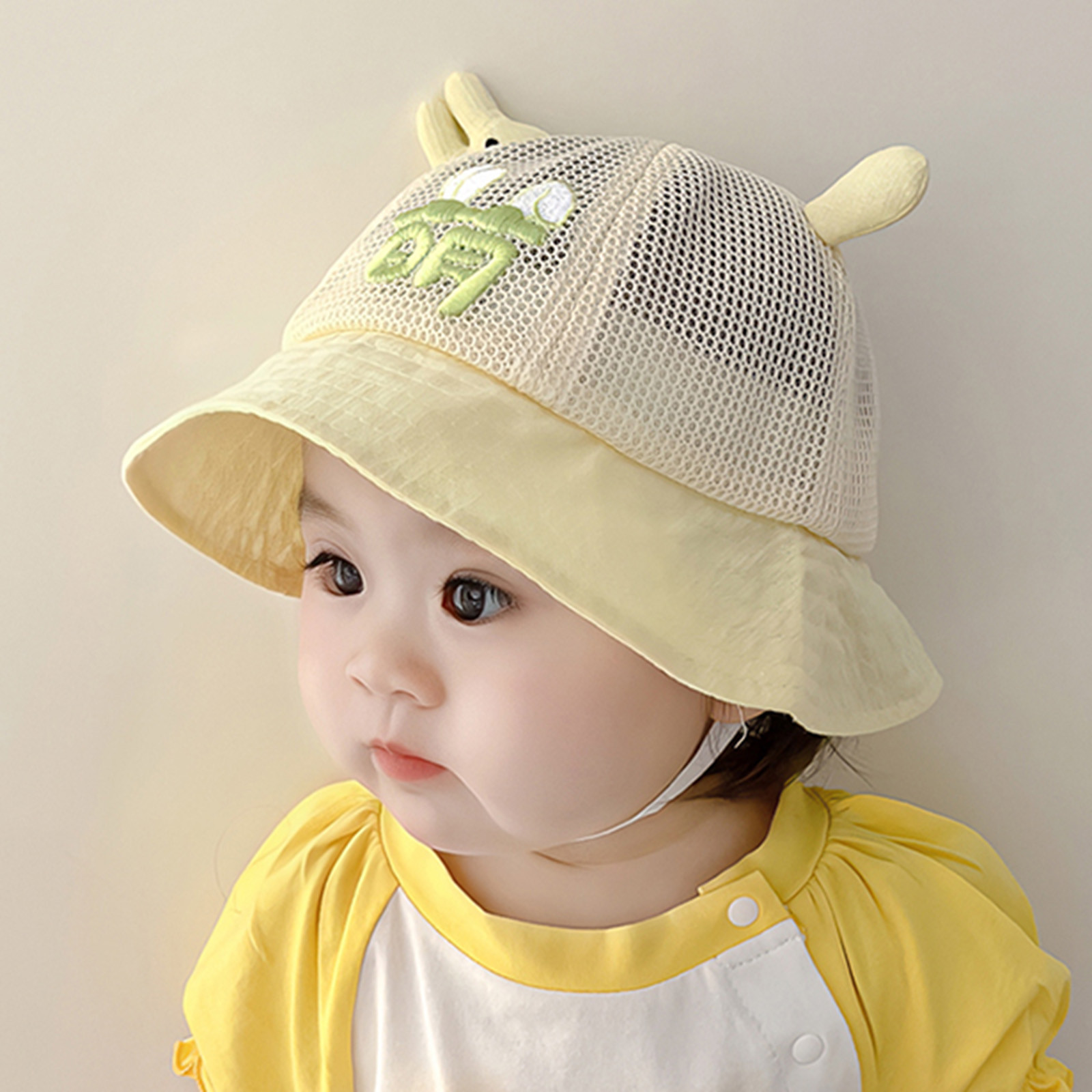 Otqutp Comfort Hat for Toddler Kids Adjustable Chin Strap Sun Hats ...