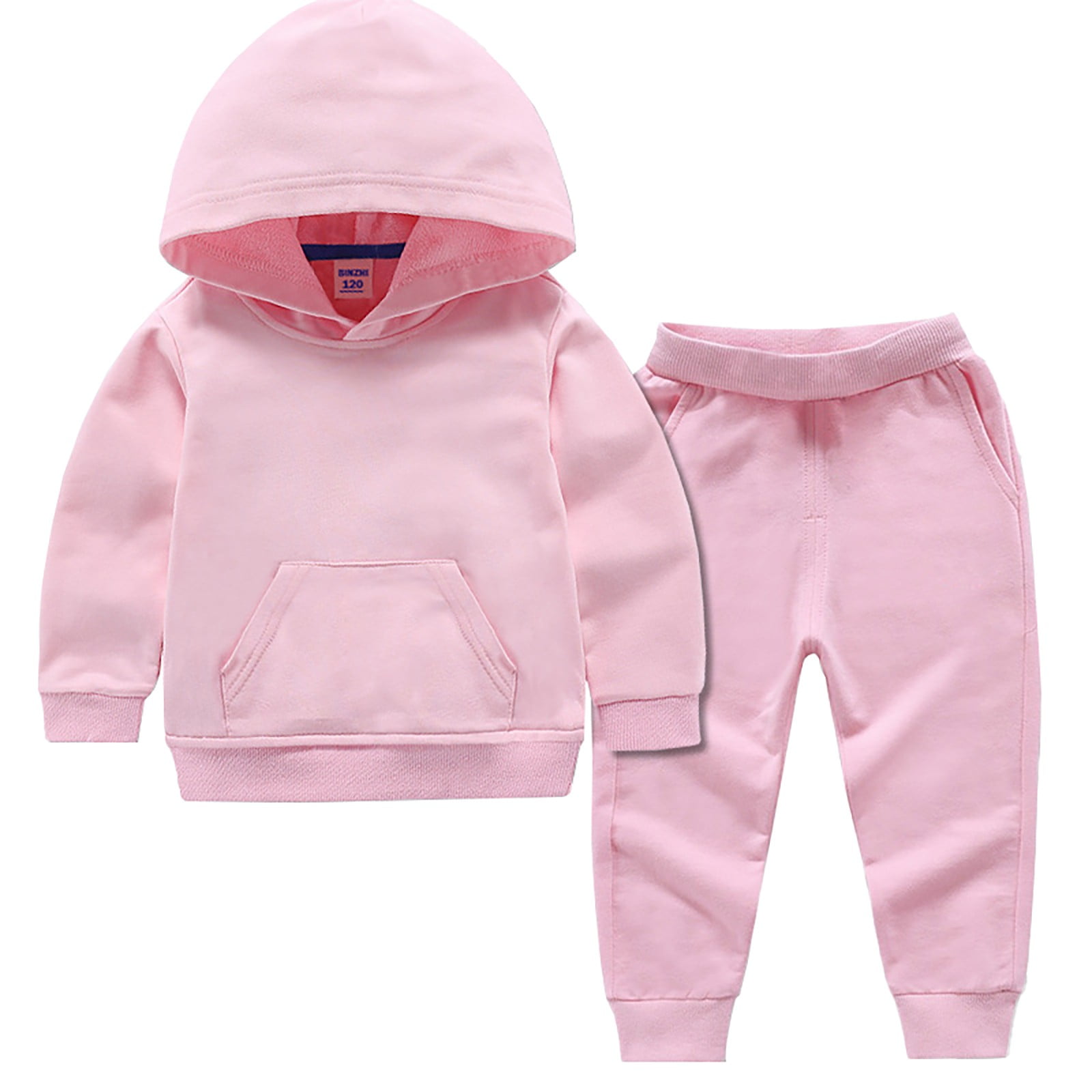 Otqutp Fashion Hoodies Clothes Set for Toddler Kids Girls Boys Spring ...