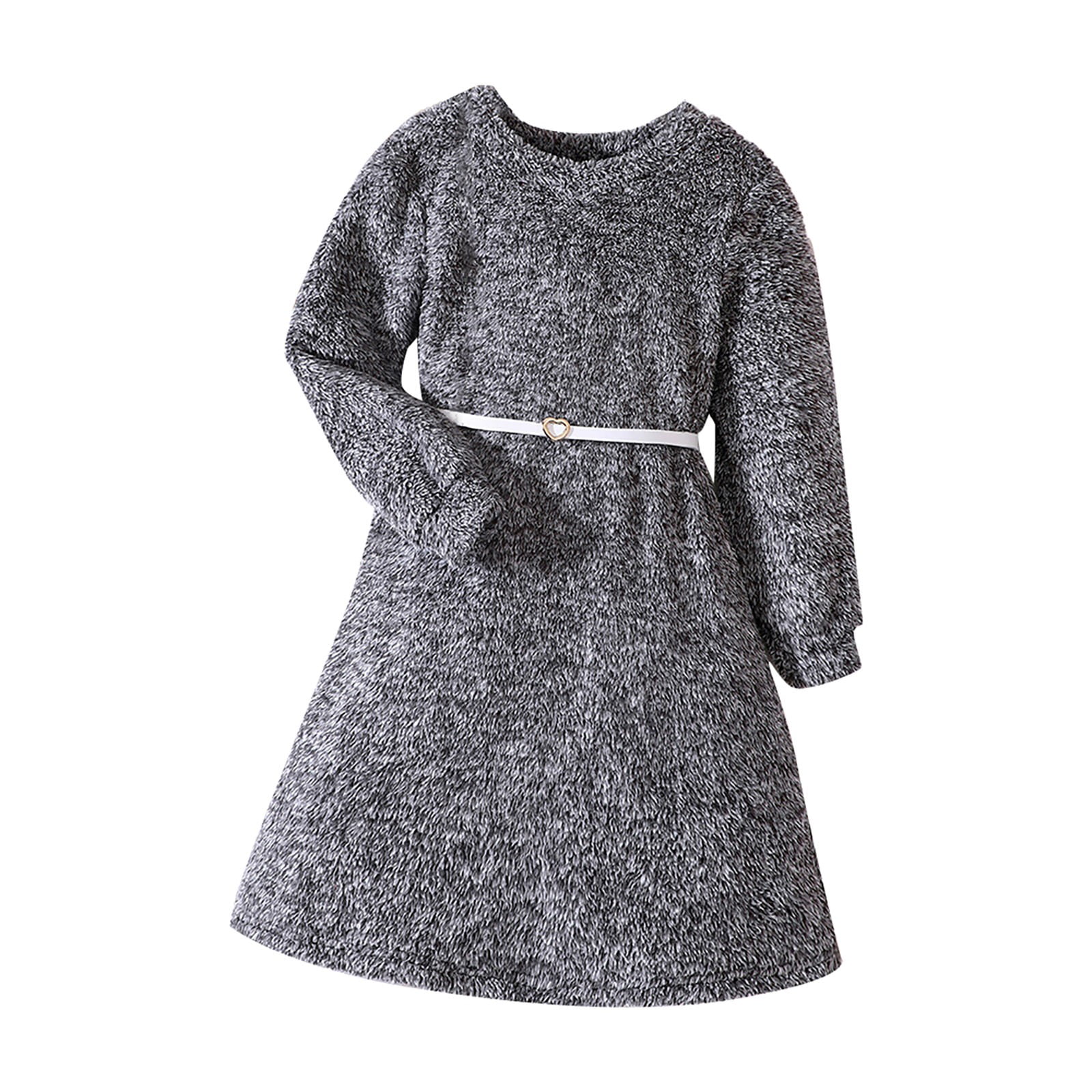 Otqutp Kids Autumn Dress Little/big Girls Mixed Colours Autumn & Winter ...