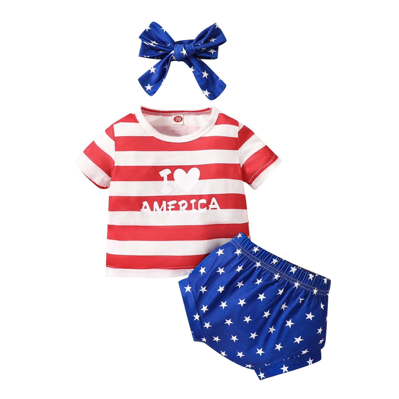 Otqutp Kids Beach Clothing Sets Toddler Baby Girls Spring Summer Print ...