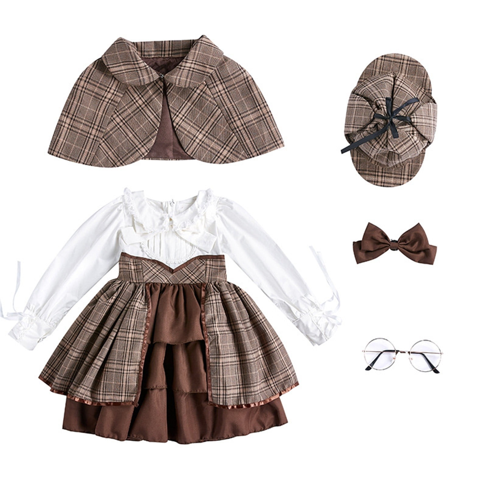 Otqutp Kids Bodysuits for Birthday Little/big Kids British Detective ...