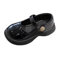 Otqutp Kids Girls Small Leather Shoes Soft Sole Non-Slip Performance ...