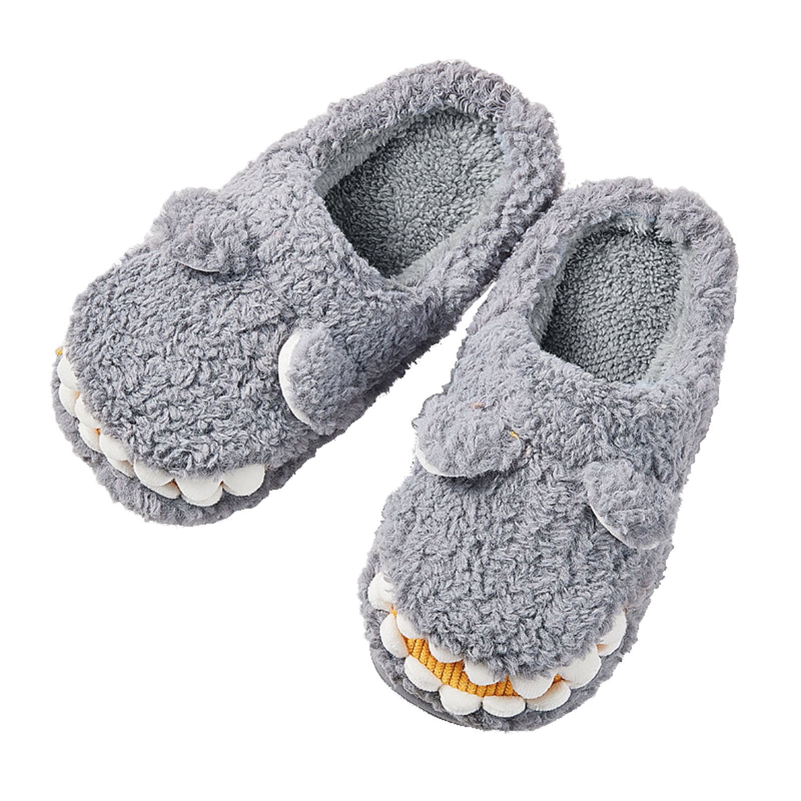 Otqutp Little Boys Lightweight Shoes Bedroom Slippers for Kids Cotton ...
