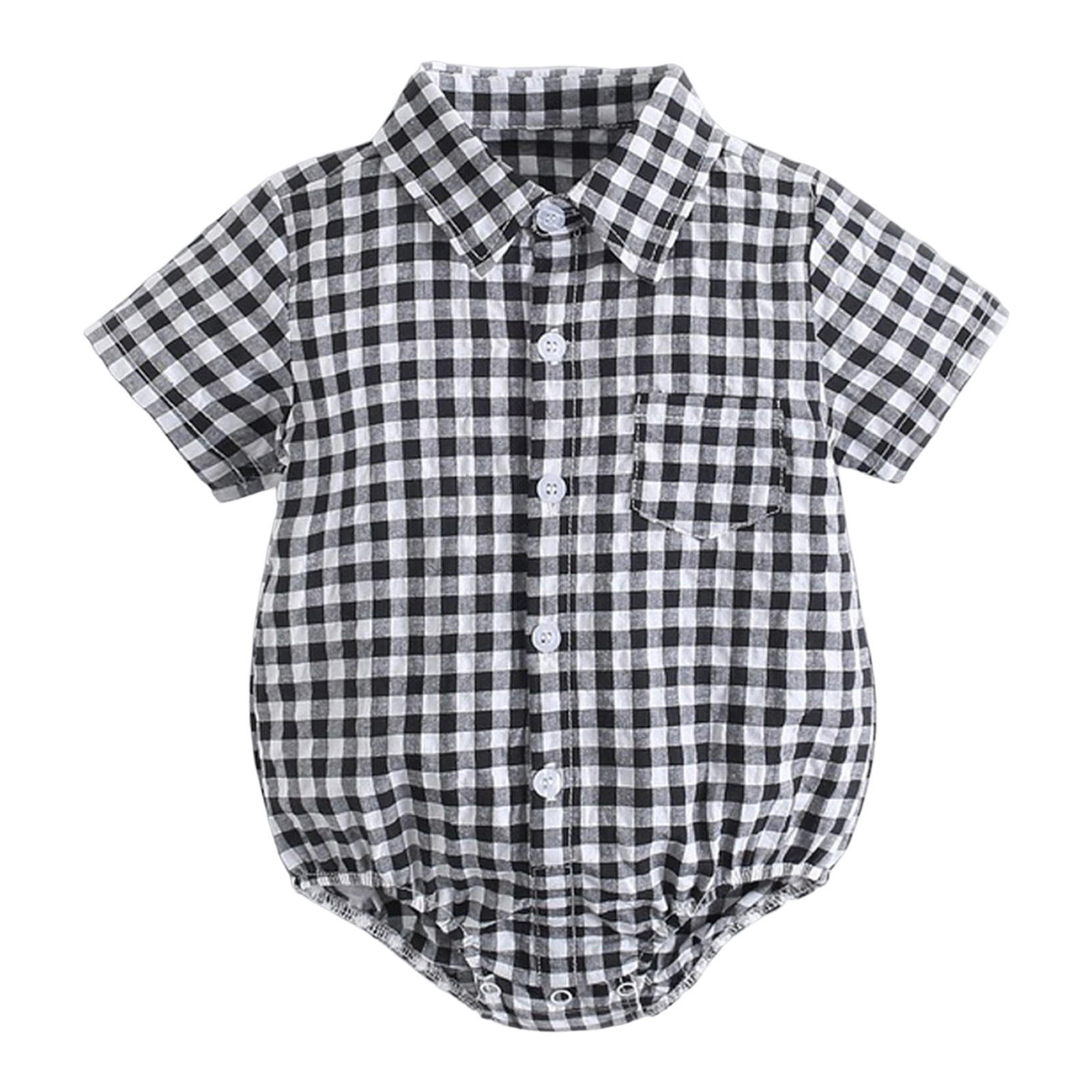 Otqutp Spring Clothing for Toddler Boys GirlsShort Sleeve Print Romper ...