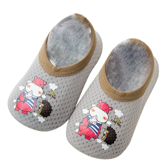 Gyujnb Boys Girls Socks Toddler Breathable Cartoon Mesh The Floor Socks ...