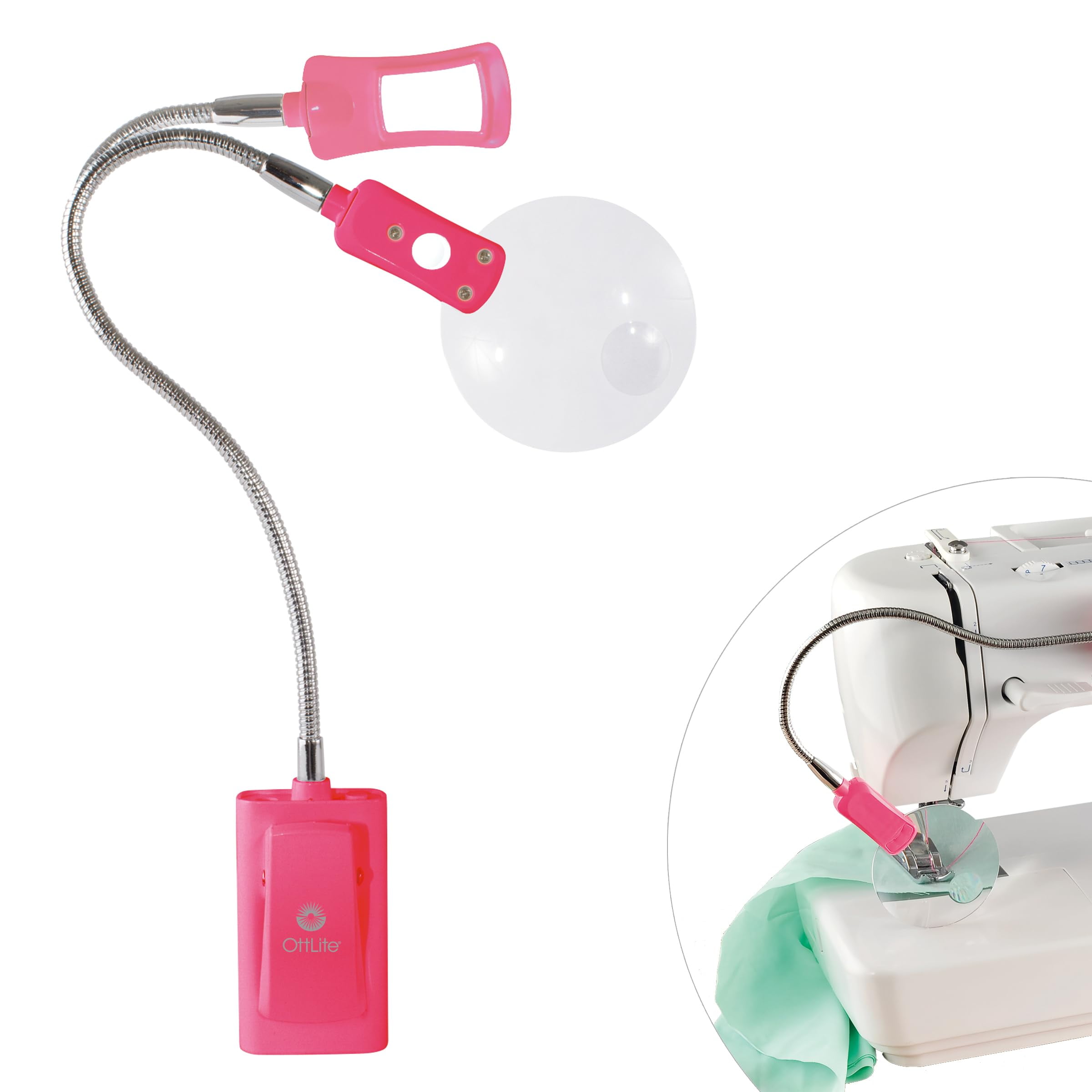 OttLite LED 2 in 1 Sewing Machine Light | Clip Lamp, Sewing Machine ...