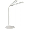 OttLite Wellness Series Pivot LED Desk Lamp with Dual Shades, Polished ...