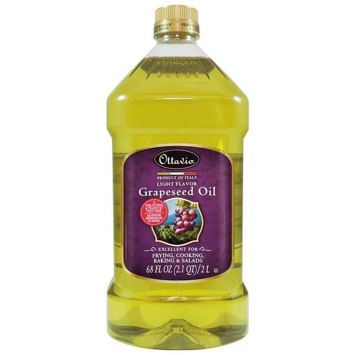 Ottavio Grapeseed Oil, Light Flavour, 68 fl oz , 2 L - Walmart.com