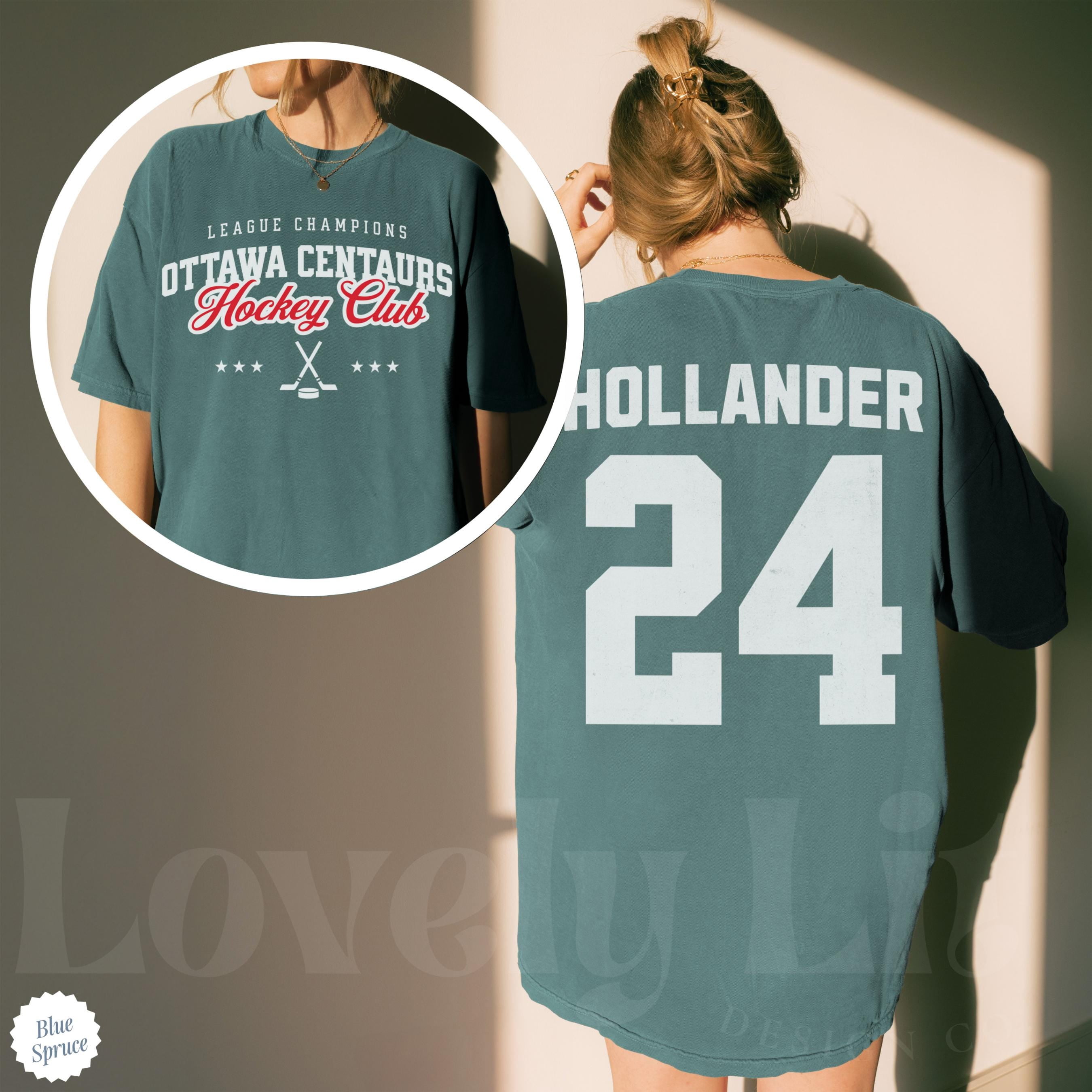 Ottawa Centaurs Front and Back Hollander 24 Game Changers Series T ...