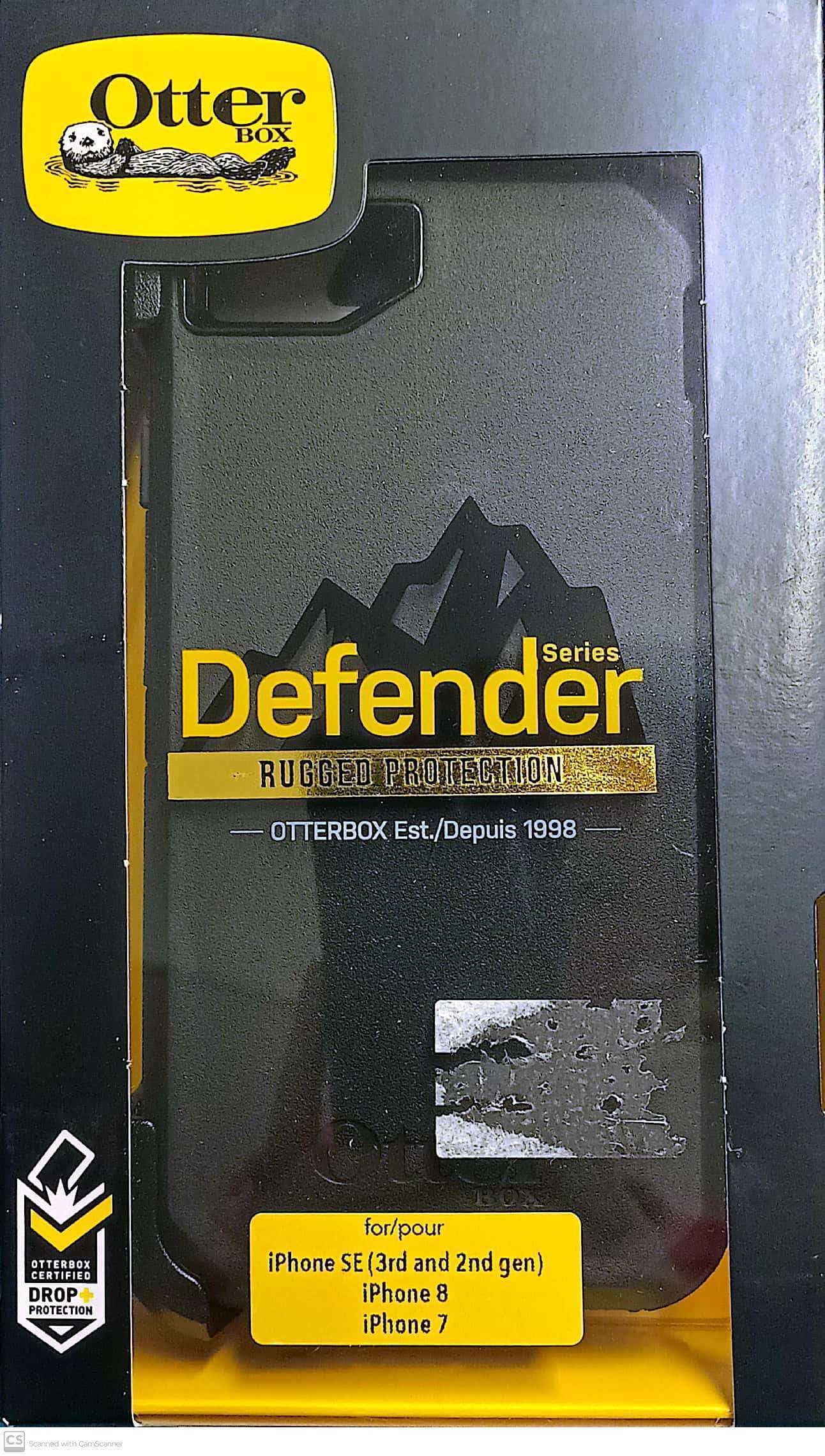 OtterBox Apple iPhone SE/iPhone 8/iPhone 7 Defender Series Case - Black ...