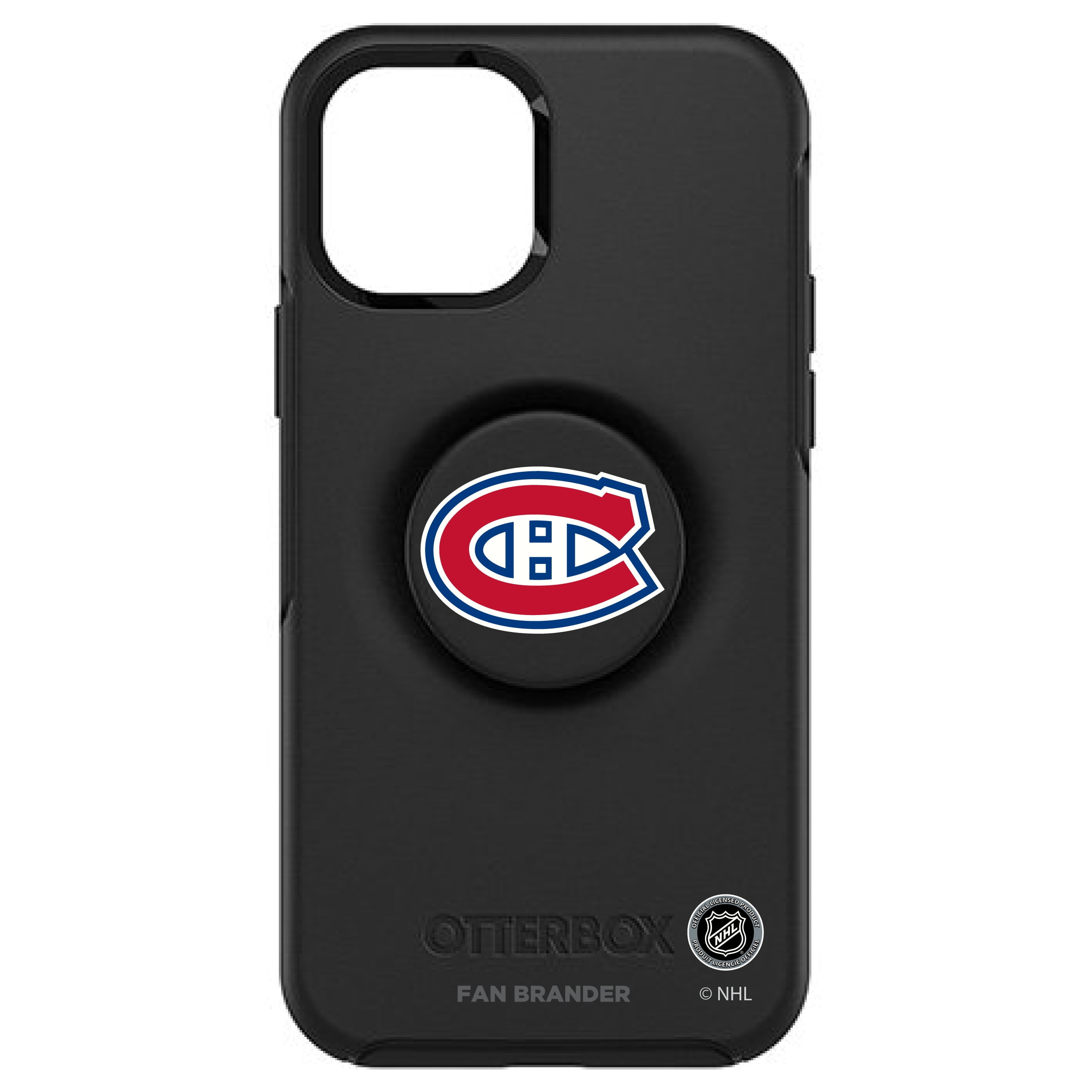 OtterBox Black Montreal Canadiens Otter+Pop PopSocket Symmetry iPhone ...