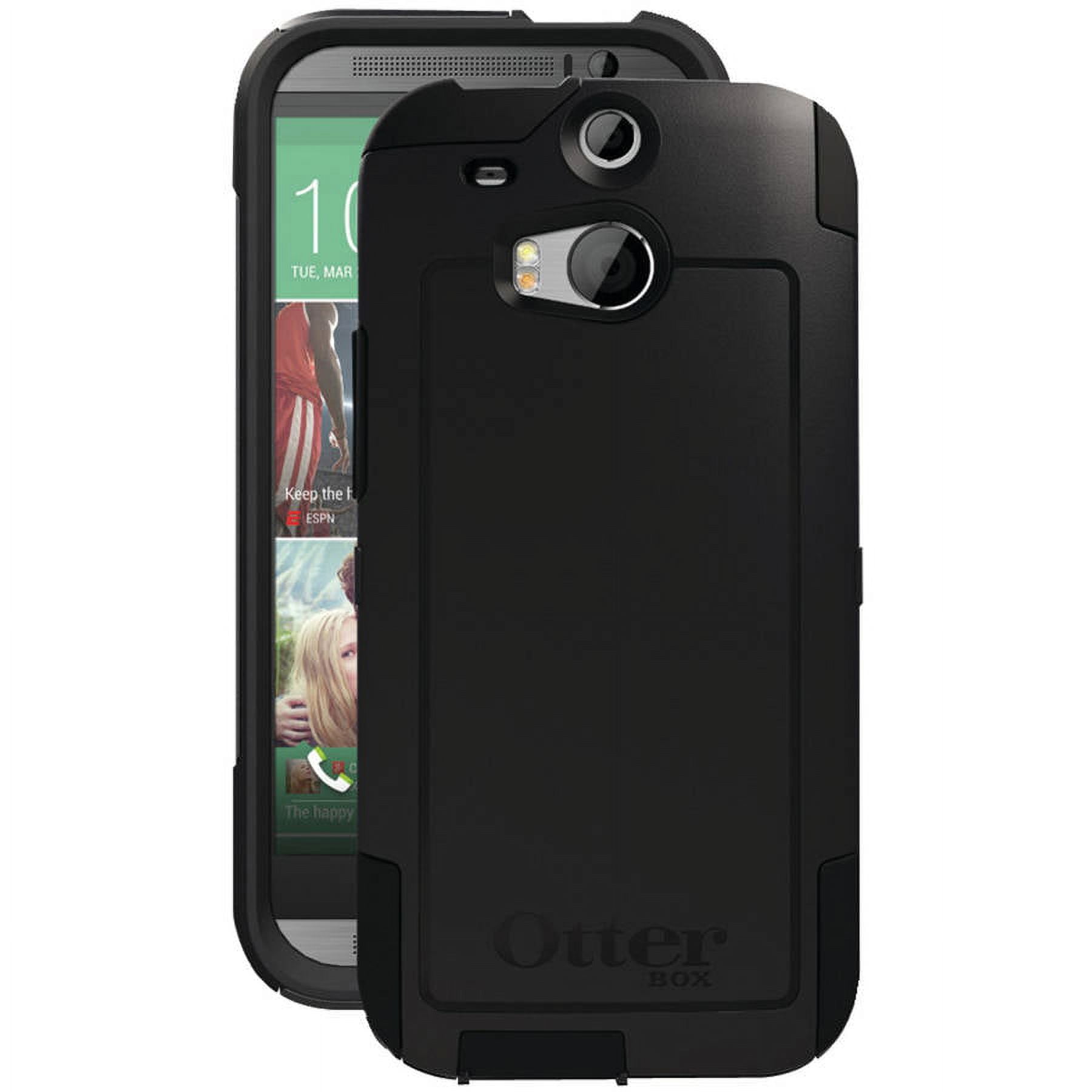 OtterBox Commuter HTC One (M8) - Back cover for cell phone - silicone ...